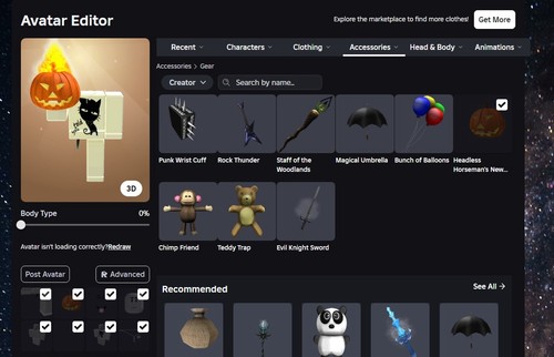 Roblox Headless/korblox account stacked on rivals | eBay