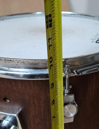 VINTAGE 3 PIECE DRUMSET TWO TOMS ONE BASS DRUM NO NAME MIJ ...