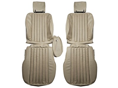 FITS Mercedes-Benz R107 1985-89 560SL CREAM BEIGE Vinyl Seat Covers | eBay