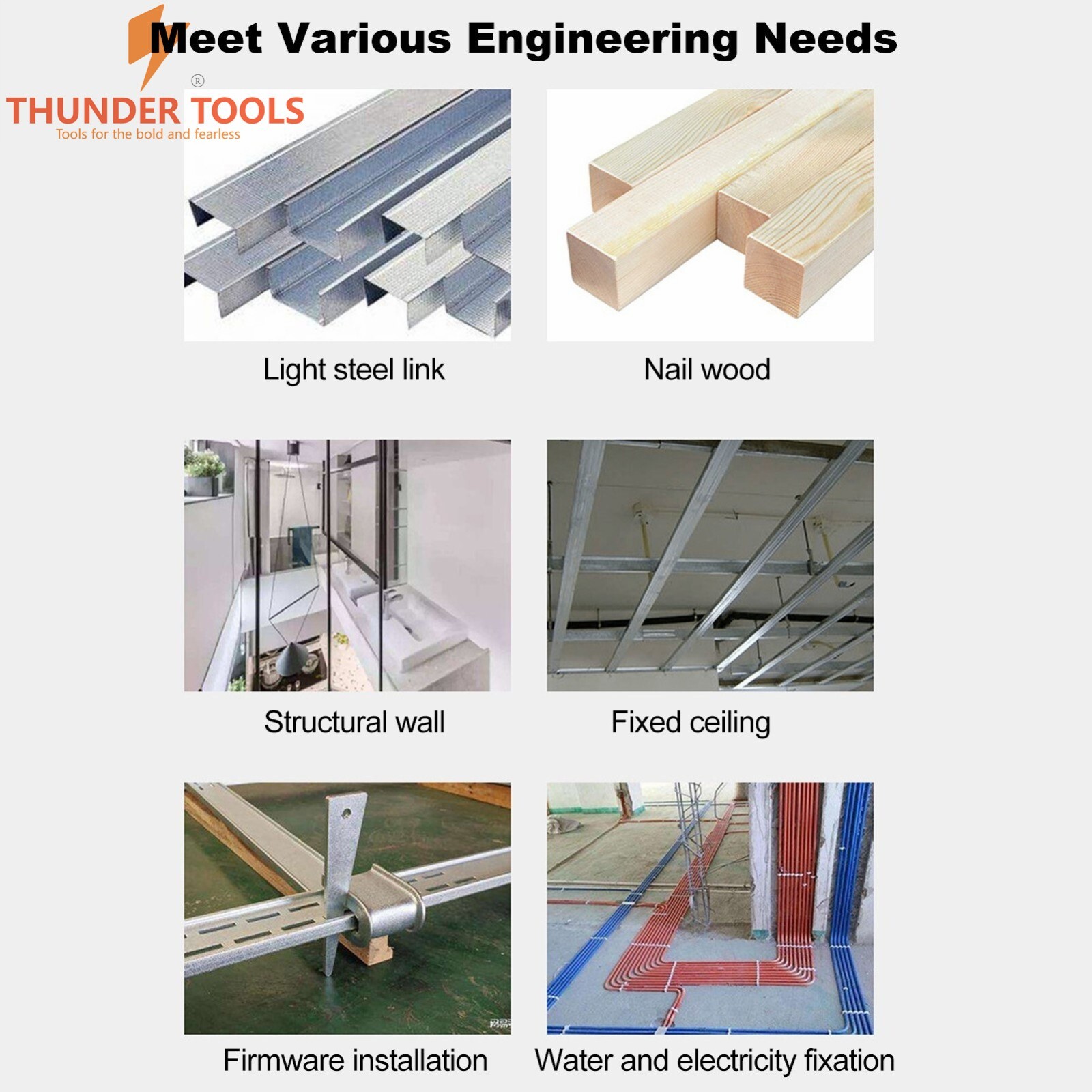 Mini Portable Home Fit Up Metal Plate Nailer Multi-function Wall ...