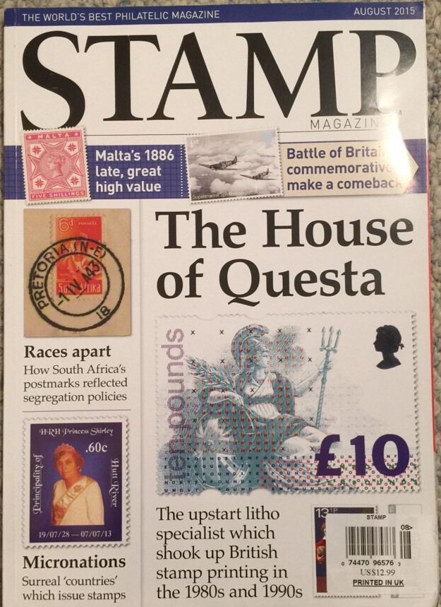 Stamp The House Questa Races Apart Micronations No 8 2015 FREE SHIPPING ...