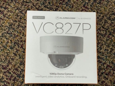 Alarm.com ADC-VC827P Pro Series 2MP Dome Camera Open box | eBay