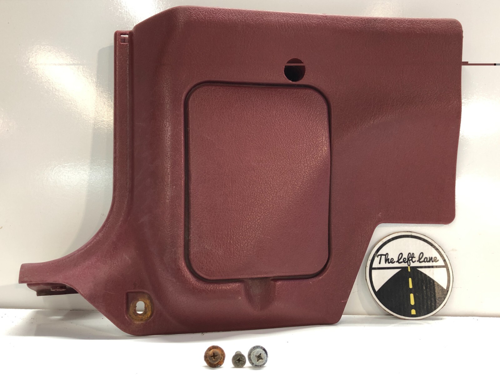 1984 - 89 Nissan 300ZX Z31 Lower LH Driver Kick Fuse Cover Panel Red | eBay