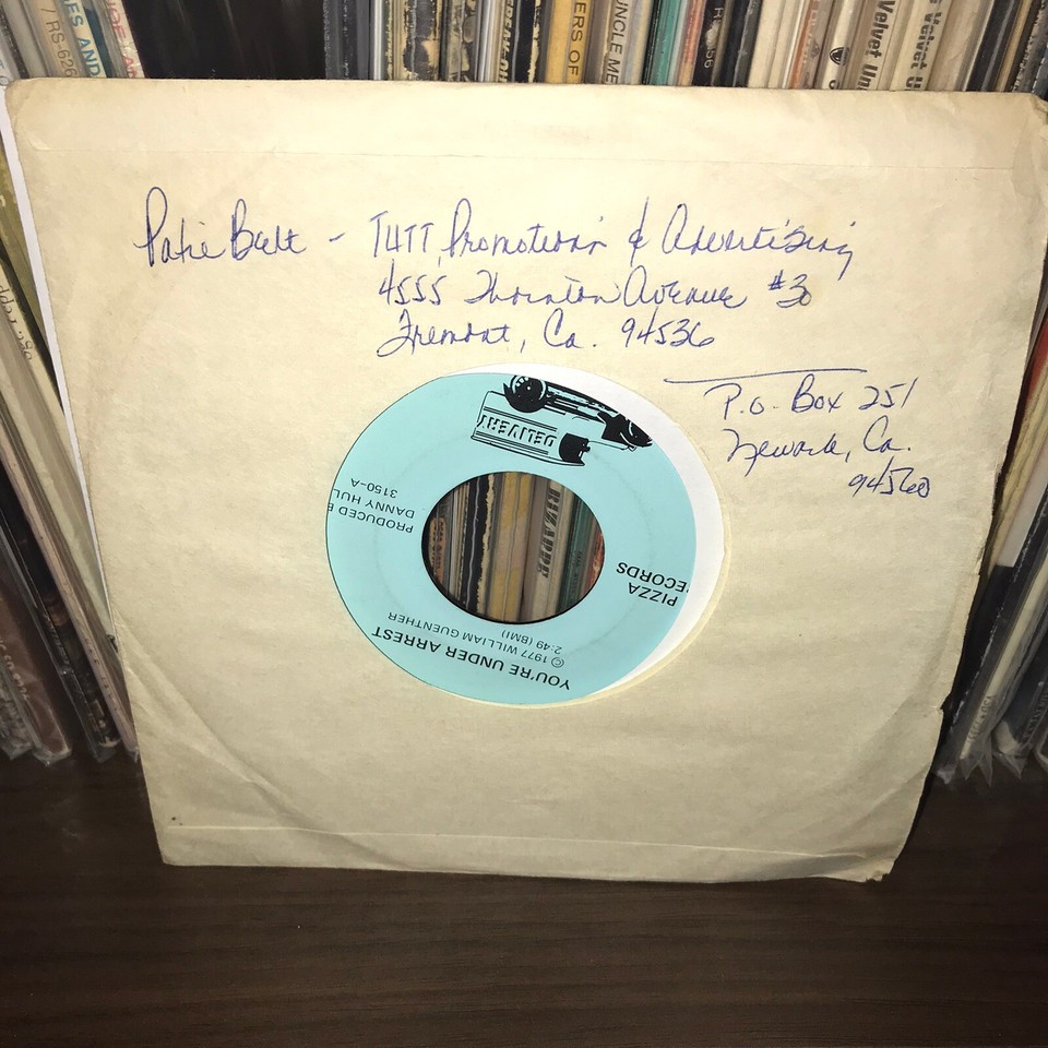 SIGNED Delivery Danny Hull Private Funk Disco Modern Soul 45 Bay Area ...