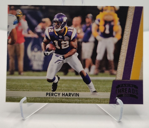 2011 Panini Threads Football Card #83 Percy Harvin Minnesota Vikings | eBay