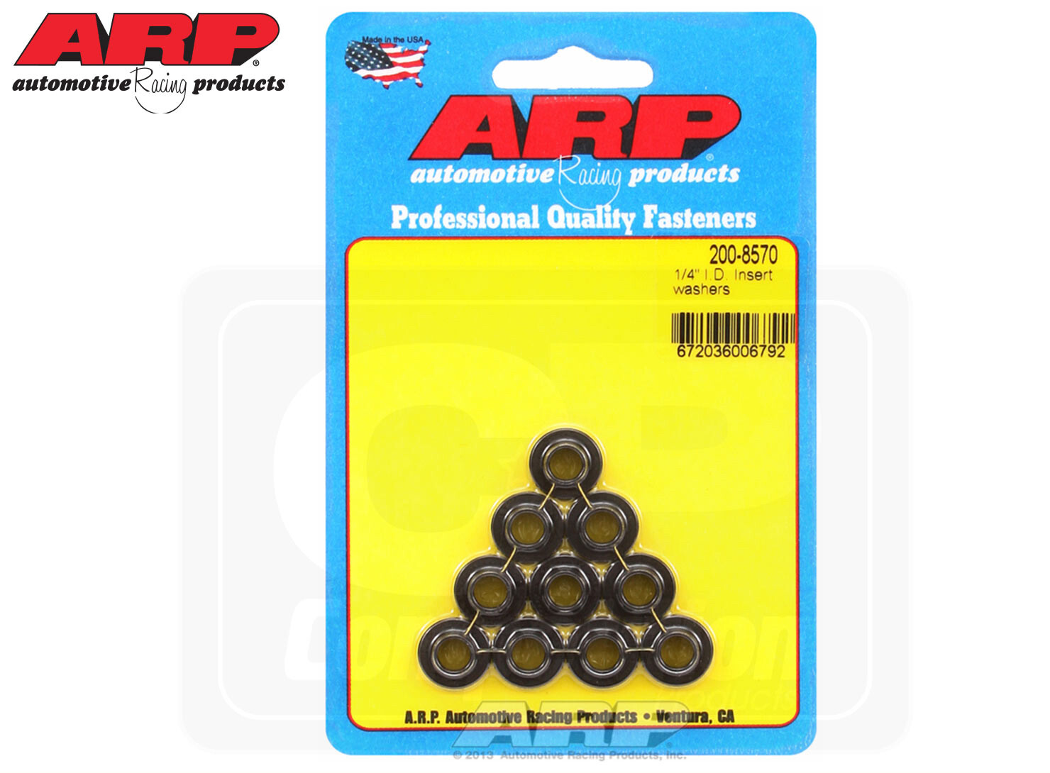 ARP INSERT WASHERS 1/4 x .318 ID / .562 OD 10 PACK 200-8570 | eBay ...