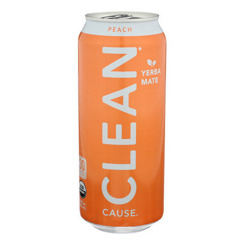 Yerba Mate Peach Clean 16 Oz(Case Of 12) By Clean Cause | eBay