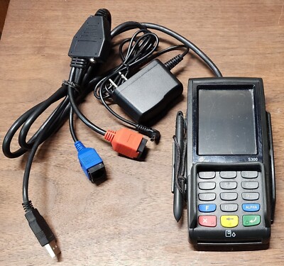 PAX S300 Integrated PIN Pad Terminal + Power & Pigtail Cable | eBay