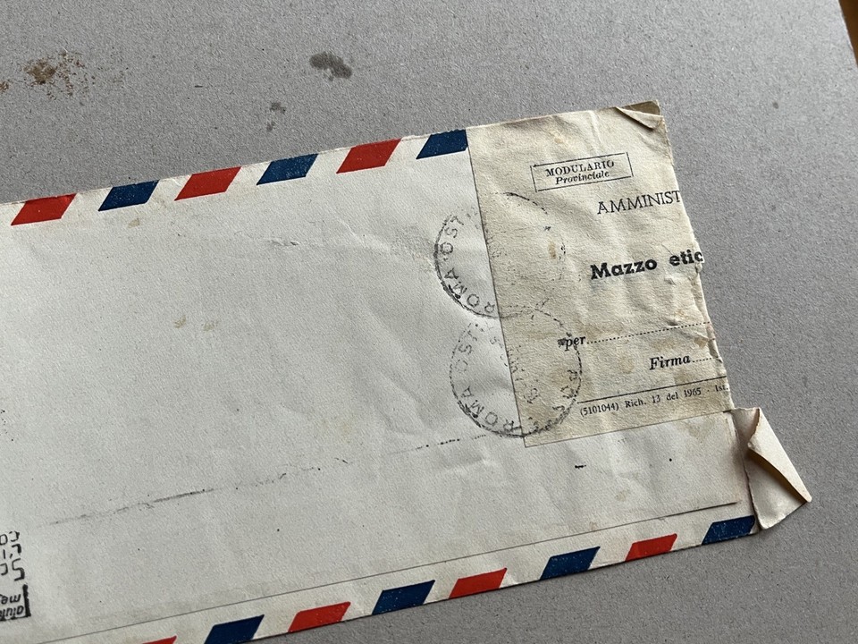 A) Air mail cover China Peking to Italy 1968 C | eBay
