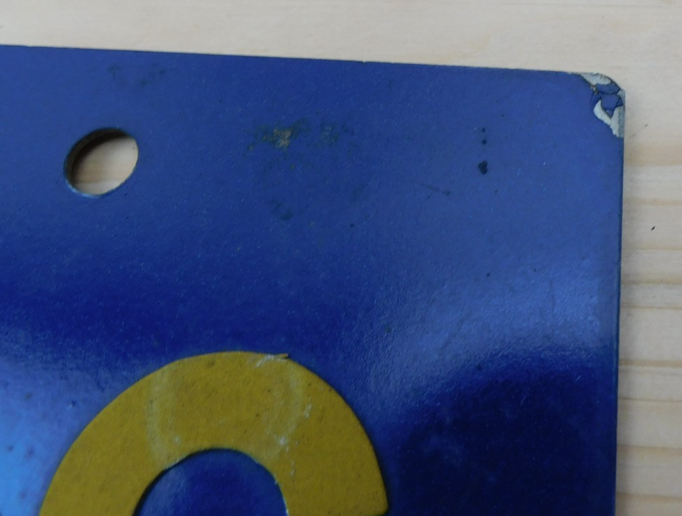 Vintage Original 1963 Delaware Riveted Number License Plate #149946 ...