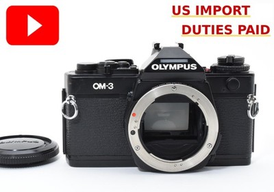 Rare! [Near MINT] Olympus OM-3 OM3 35mm SLR Film Camera Body Black from ...