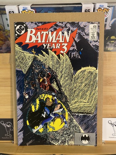 DC Comic Book Batman vol 1 Issue 439 Late Sept 1989 Copper Age Year 3 ...