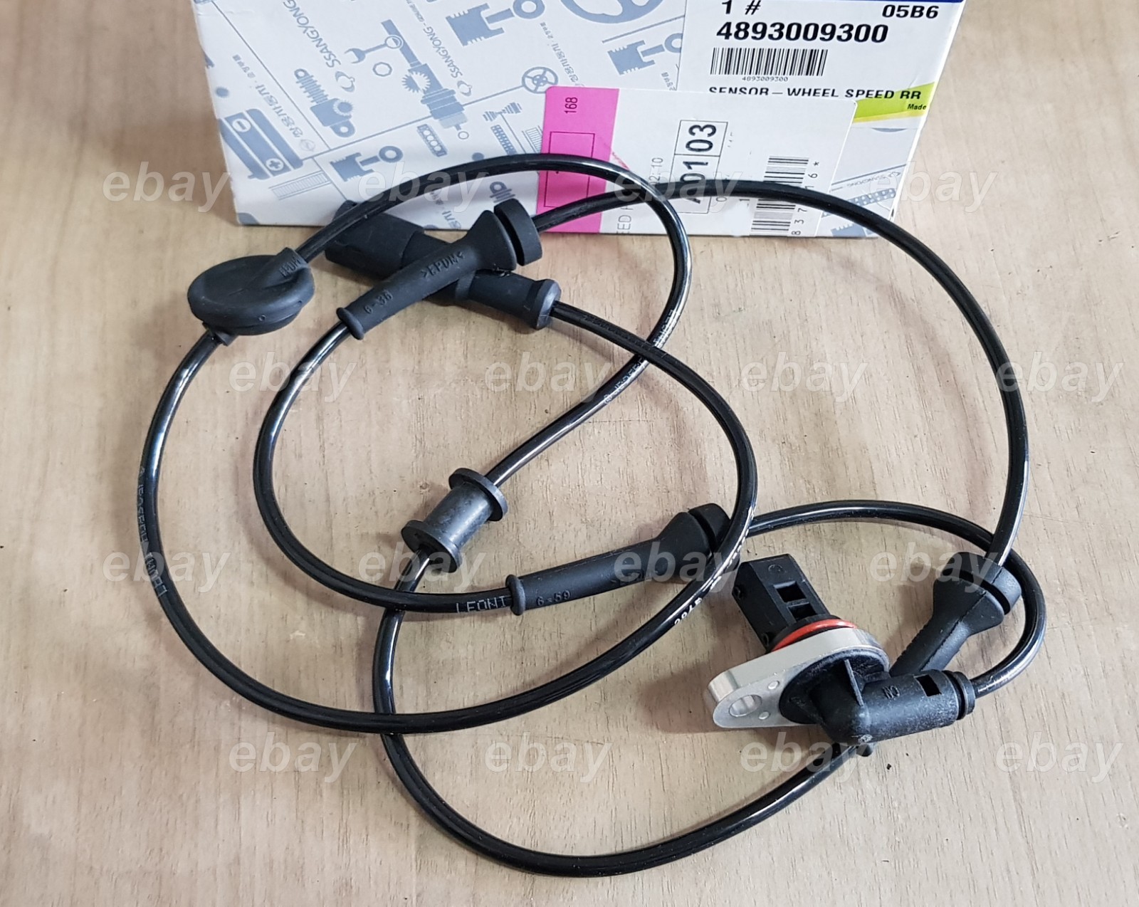OEM +ABS/ESP 5-Link Rear Wheel Speed Sensor Ssangyong Kyron Rexton ...