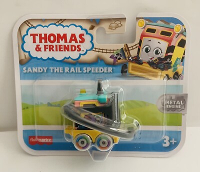 Thomas & Friends SANDY THE RAIL SPEEDER Toy Metal Engine | eBay