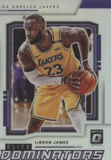 2021-22 Panini Donruss Optic - Elite Dominators LeBron James #6 Holo ...