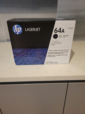 HP 64A LaserJet Toner Cartridge - Black (CC364A) | eBay