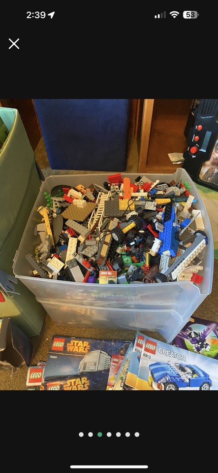 LEGO BULK Lot mixed colors RANDOM parts bricks plates pieces | eBay