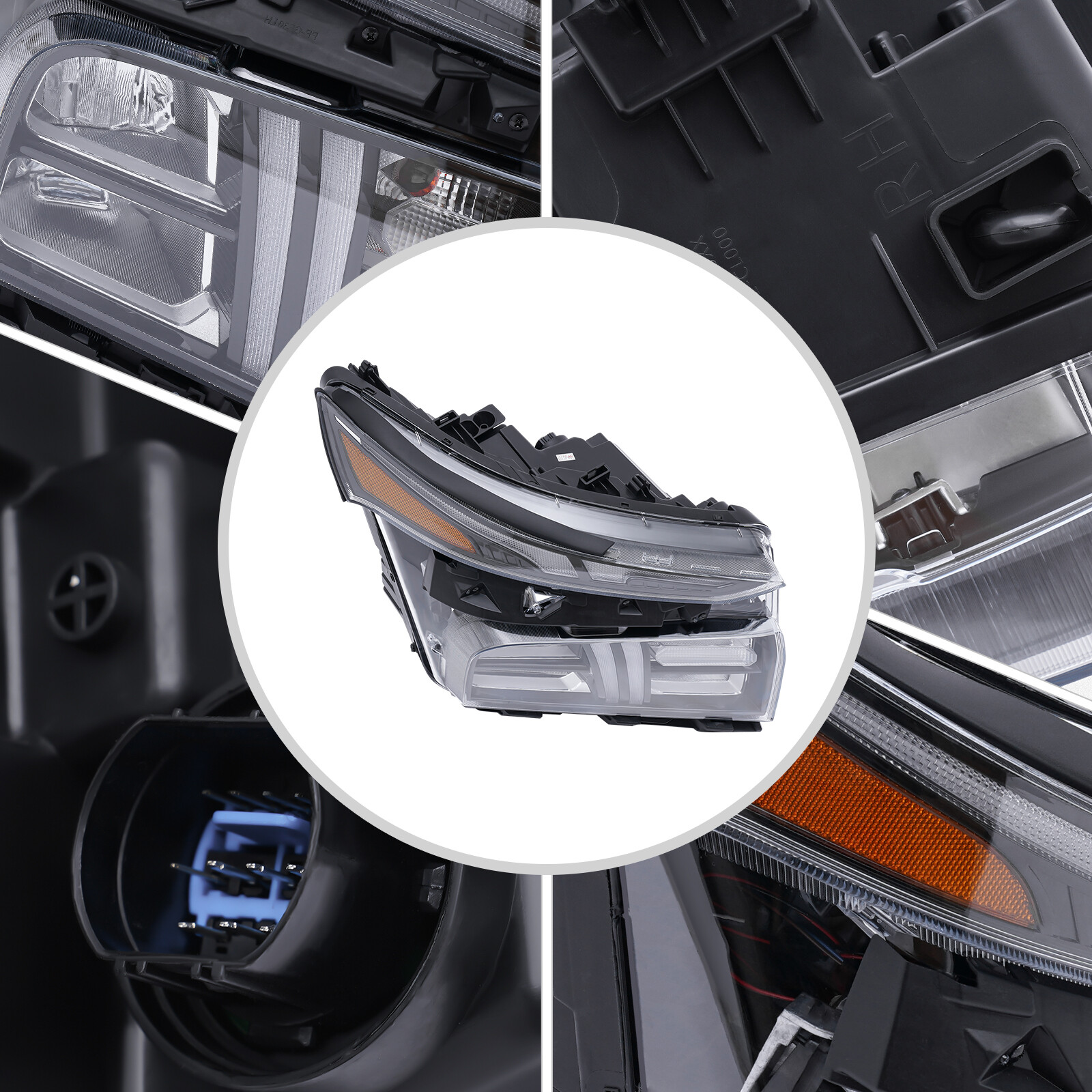 For 2021-2024 Hyundai Santa Fe (RH) Right Side LED Headlight OEM 92102 ...