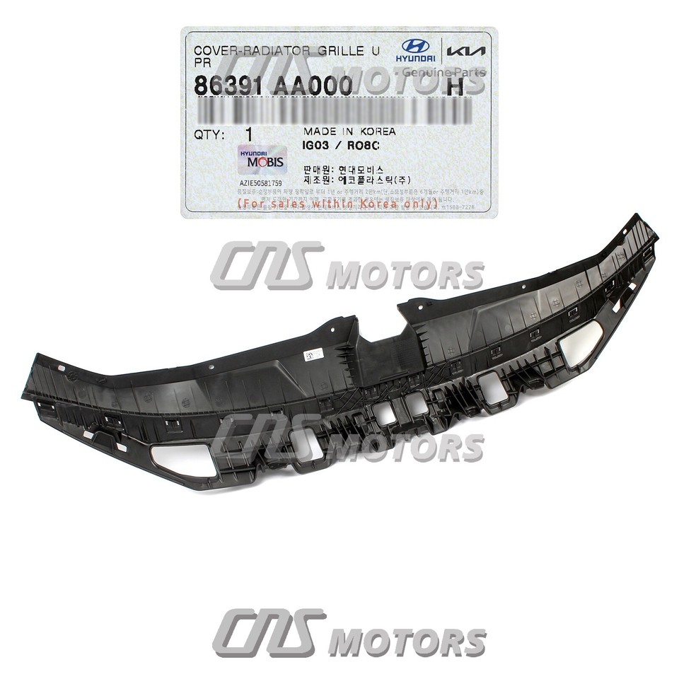⭐GENUINE⭐ Radiator Grille Upper Cover for 2021-2023 Hyundai Elantra ...