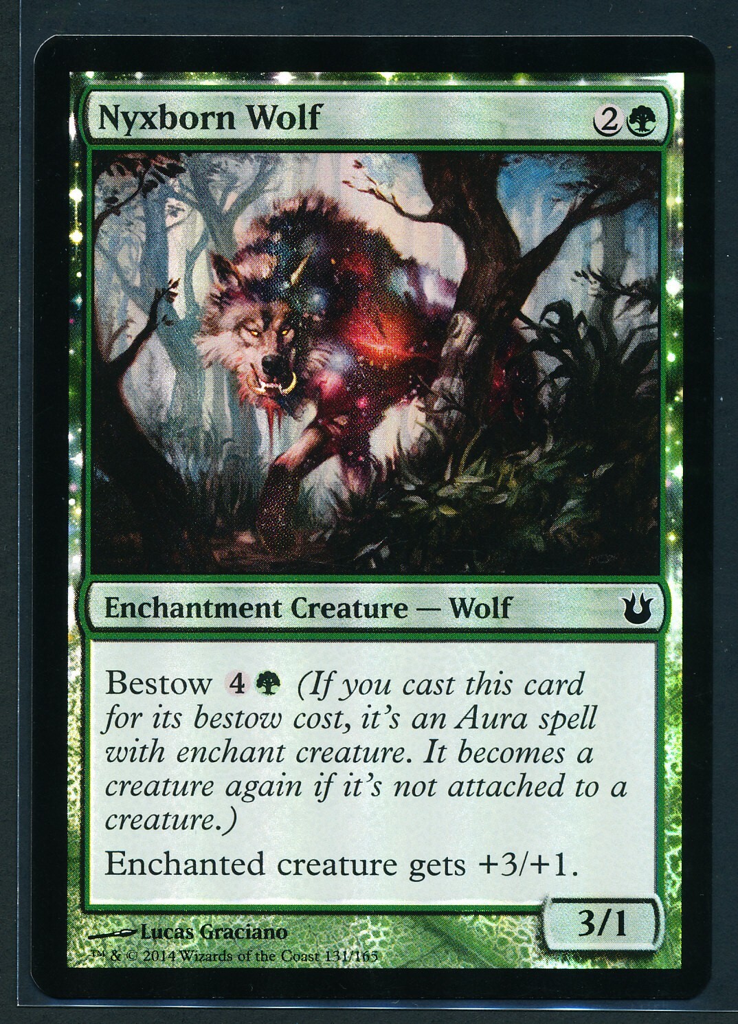 Nyxborn Wolf 131/165 - Foil - Magic MTG 2014 Born of the Gods - NM/M | eBay