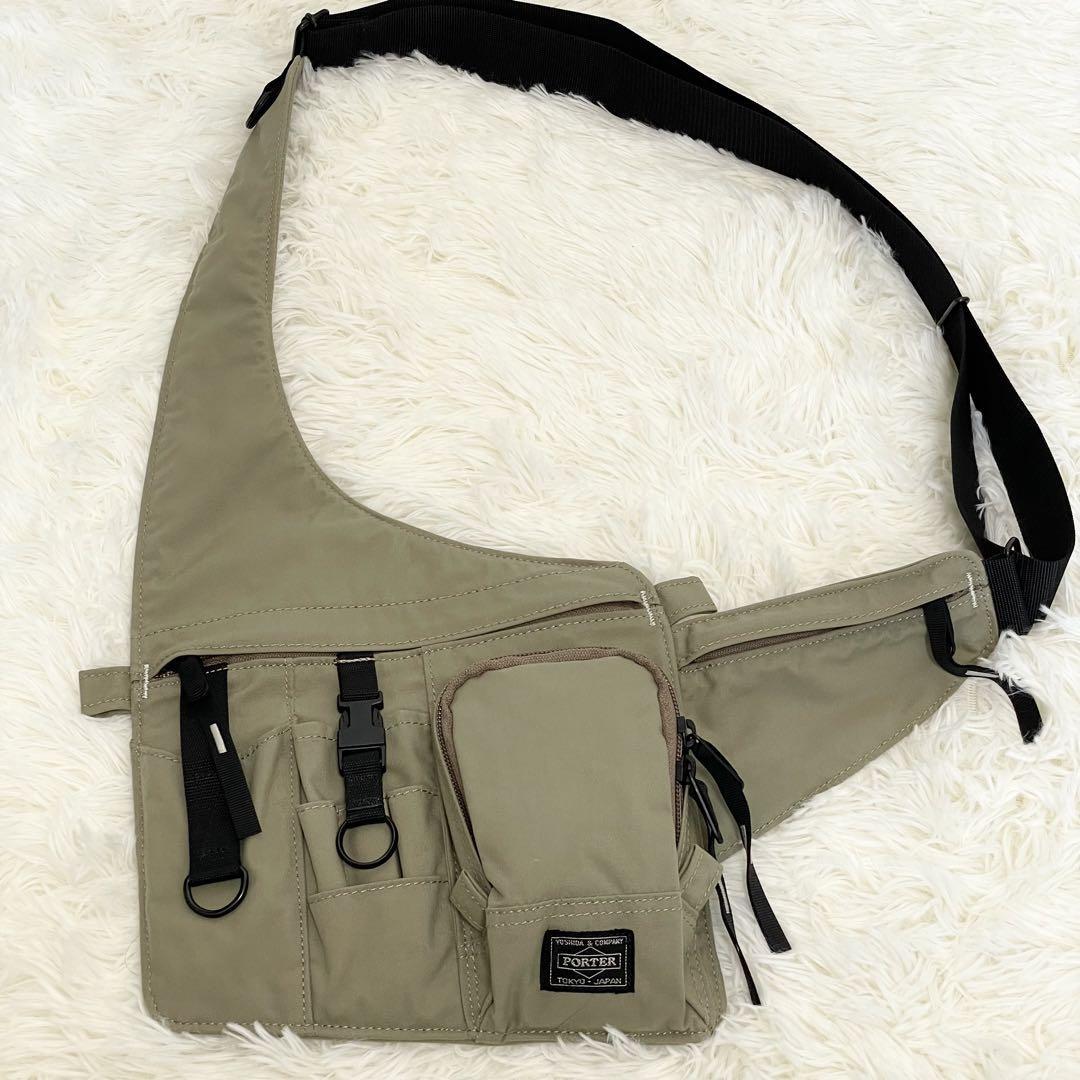 Rare Porter Tactical Body Bag Crossbody - Gem