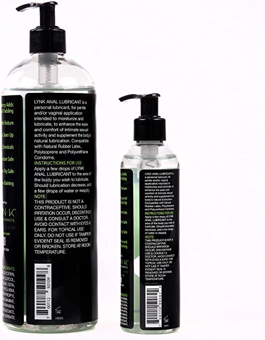 Anal Lube Long Lasting Water Based 32 oz Sex Lube for Men, Women, and ...