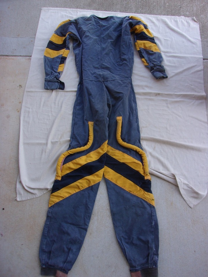 US Navy Leap Frogs Parachute Team Jump Suit With Patches COOL | eBay