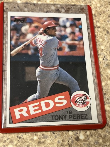 1985 Topps Tony Perez Cincinnati Reds #675 EX-MINT | eBay.de