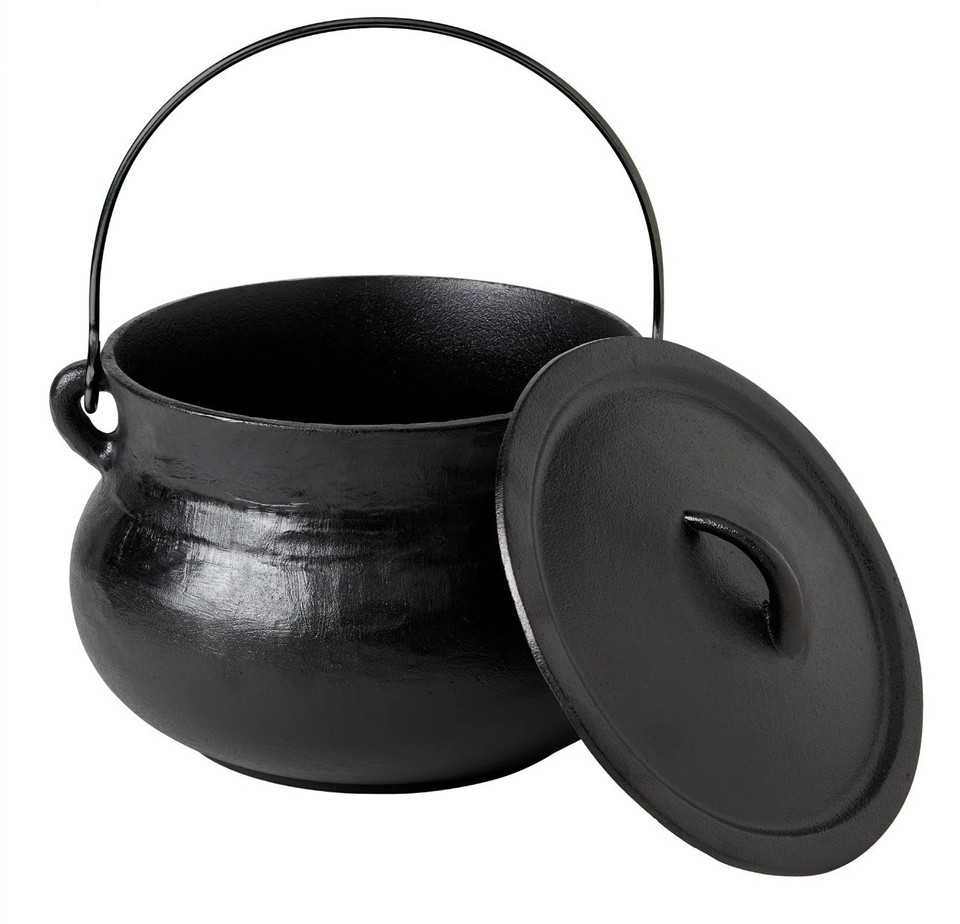 SMITH AND CLARK 6QT Cast Iron Black Lid Cauldron! Ships Next Day!! | eBay