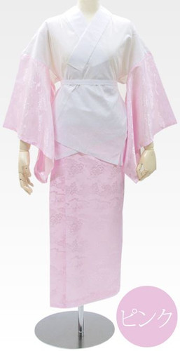Japanese Women's Traditional Kimono inner under wear "Juban" Pink 2 ...