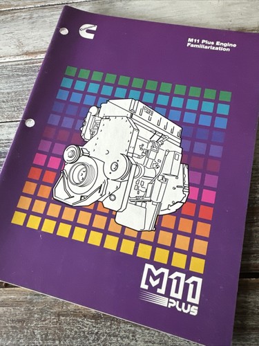 Cummins M11 Plus Familiarization Control System Shop Service Repair ...