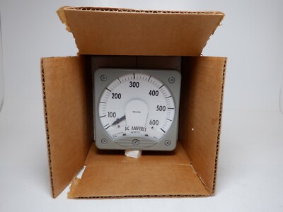 Weschler Instruments KA-241HI Meter, 5 Amp AC, 0-600 AC Amperes ...