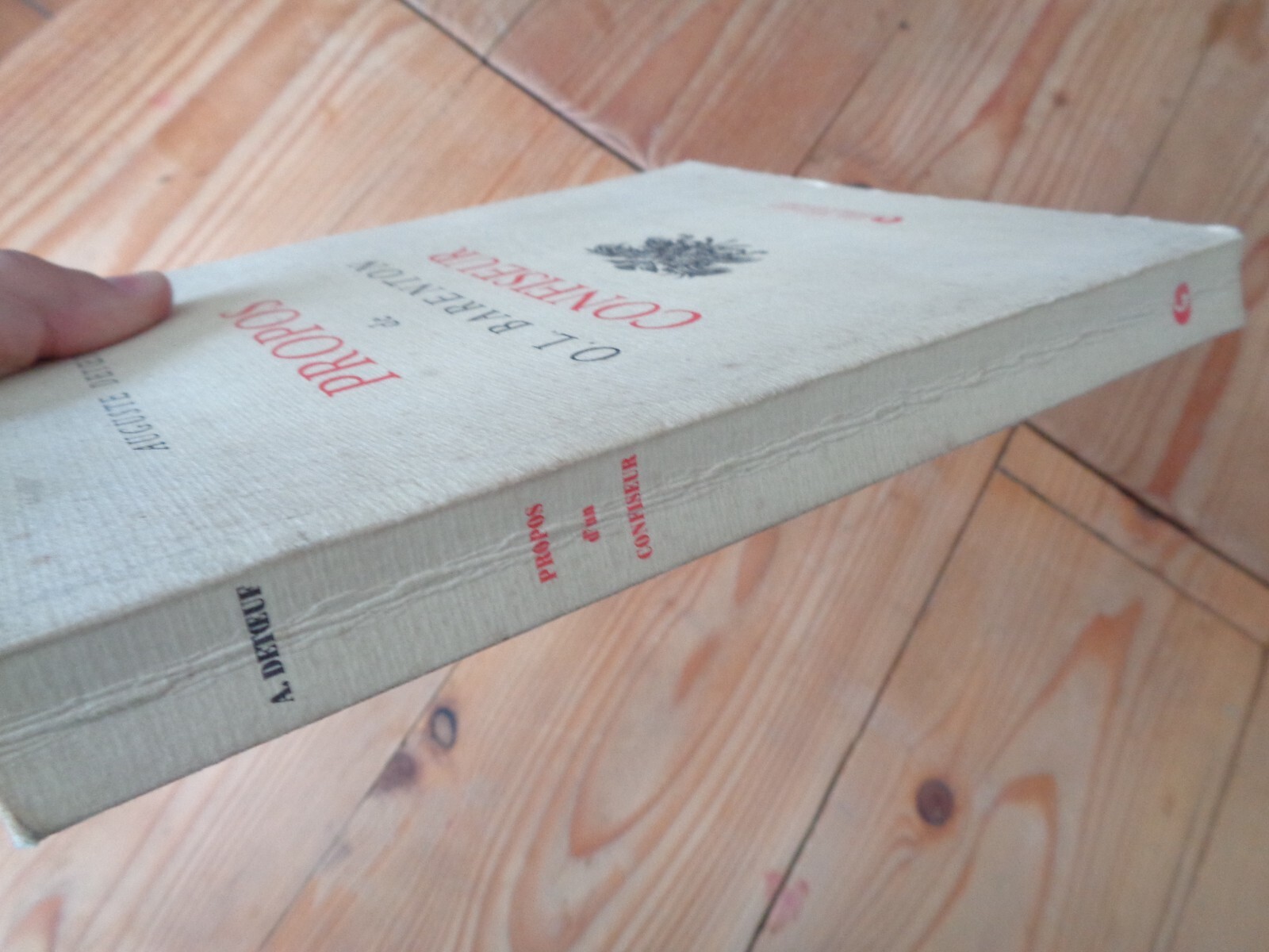 PROPOS DE O.L. BARENTON CONFISEUR Auguste Detoeuf Polytechnique 1993 | eBay