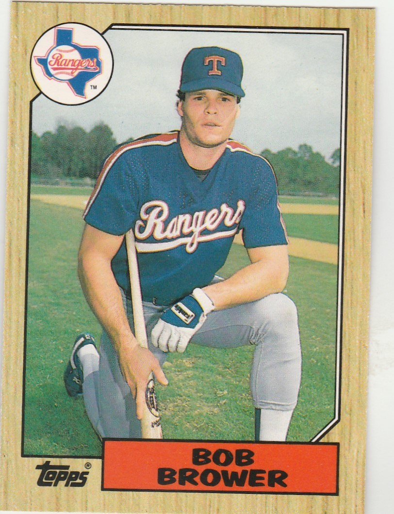 FREE SHIPPING-MINT-1987 (RANGERS) Topps Traded #10T Bob Brower | eBay