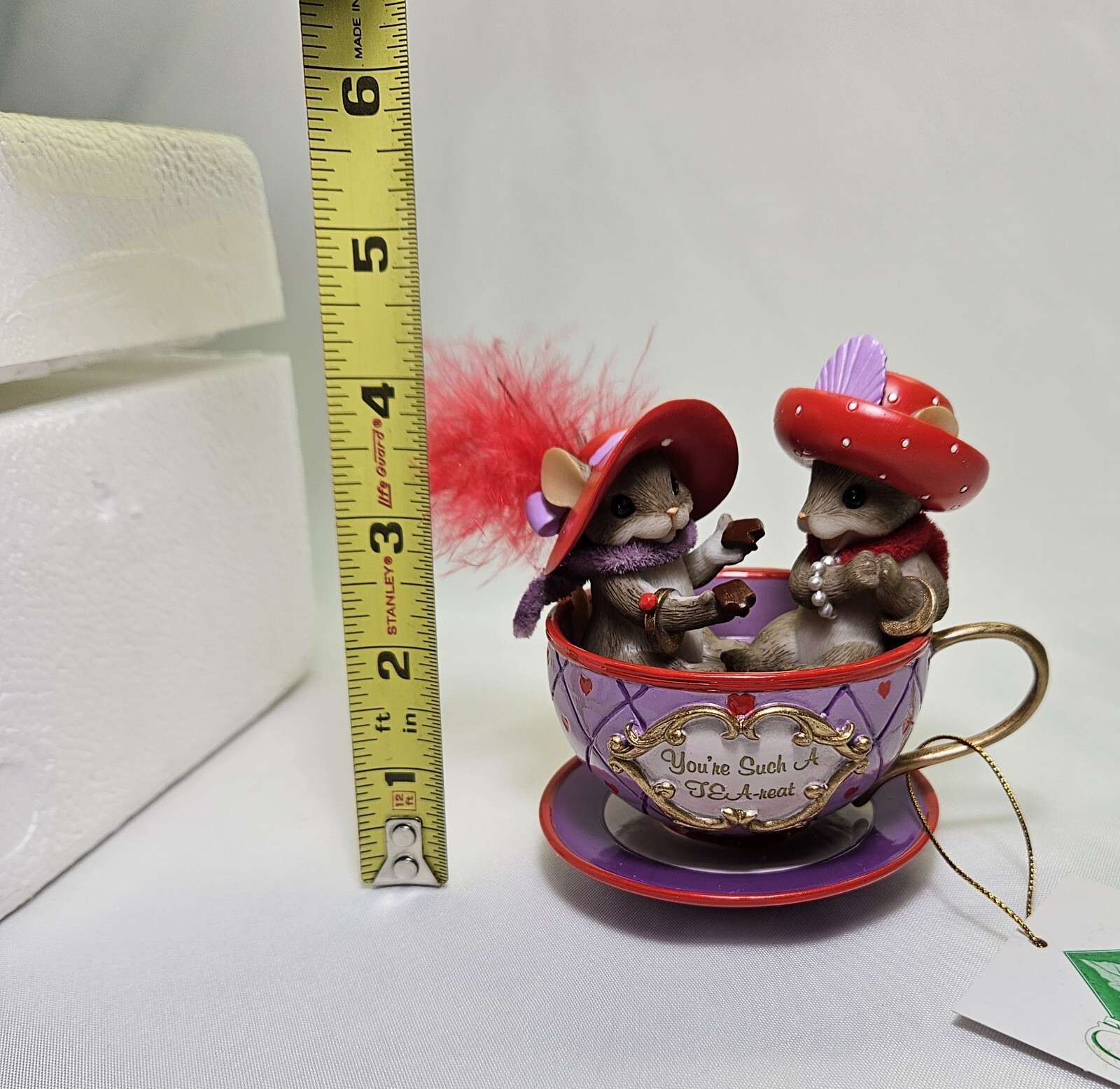 Charming Tails Hamilton Collection You're Such a Tea-reat Friendship ...