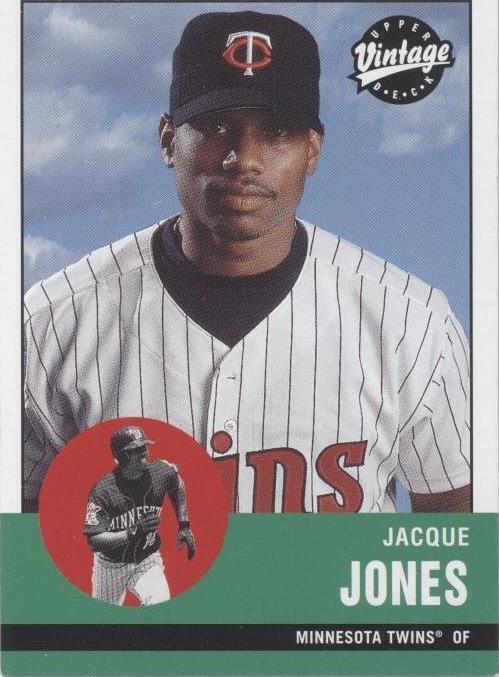 2001 Upper Deck Vintage - Jacque Jones #131 for sale online | eBay