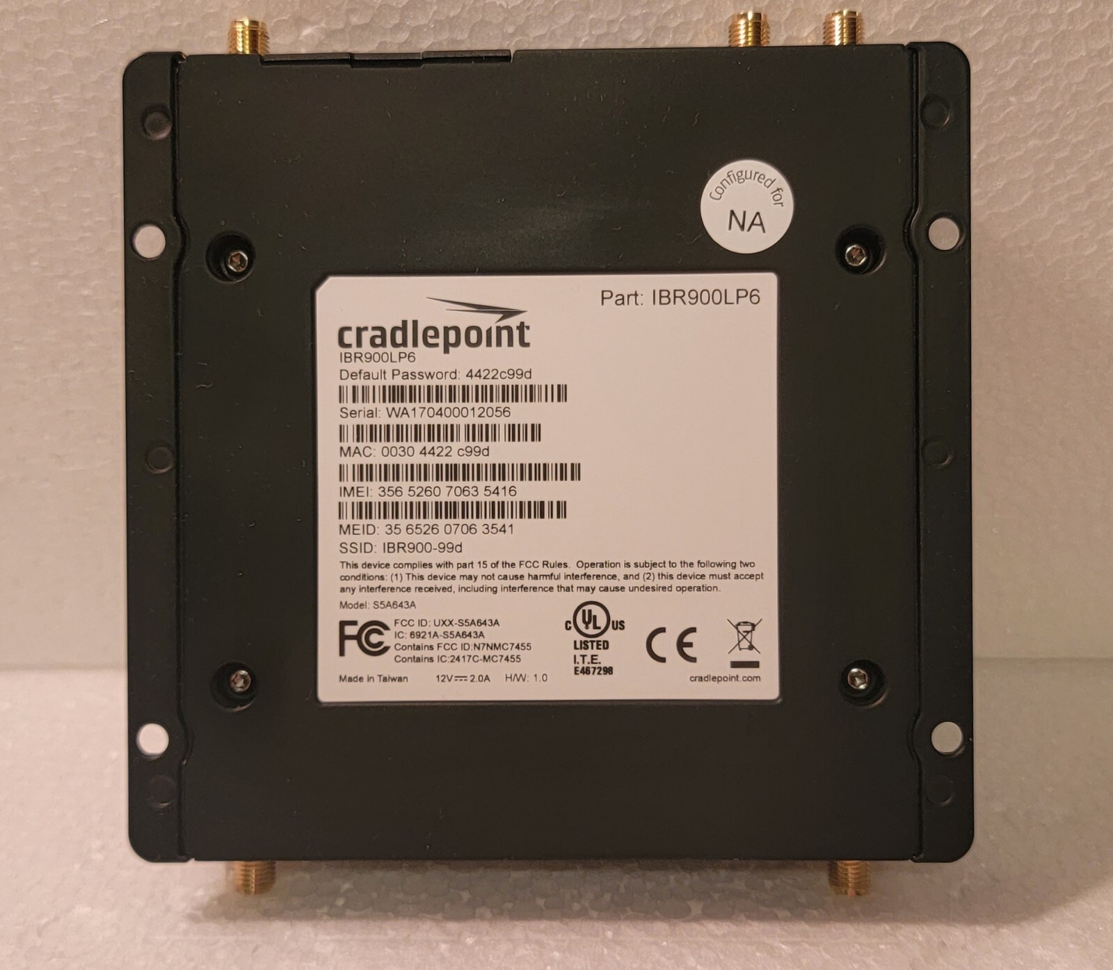 Cradlepoint COR Series Router IBR900LP6 | eBay