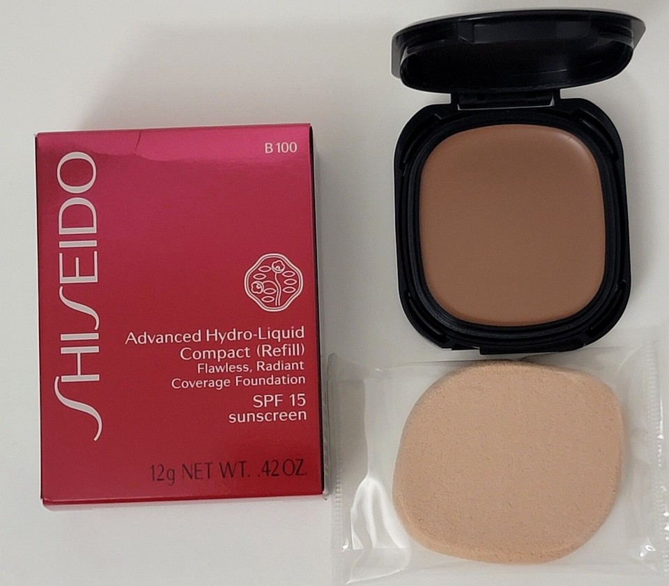 SHISEIDO Advanced Hydro-Liquid Compact (REFILL) 0.42 oz BOX PICK YOUR ...