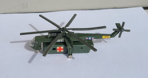 ZYLMEX US Army Sikorsky CH-54 Skycrane Helicopter Vintage Used Complete ...