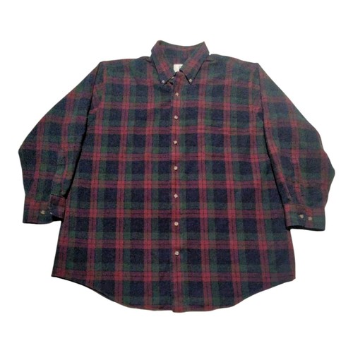 Viyella Wool Blend Shirt Mens L - XL Multicolor Plaid Button Down EUC ...