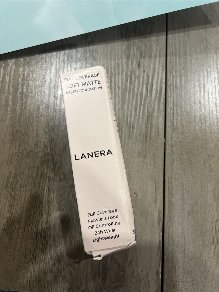 Lanera L1 Ivory Full Coverage Soft Matte Liquid Foundation 1 fl oz ...
