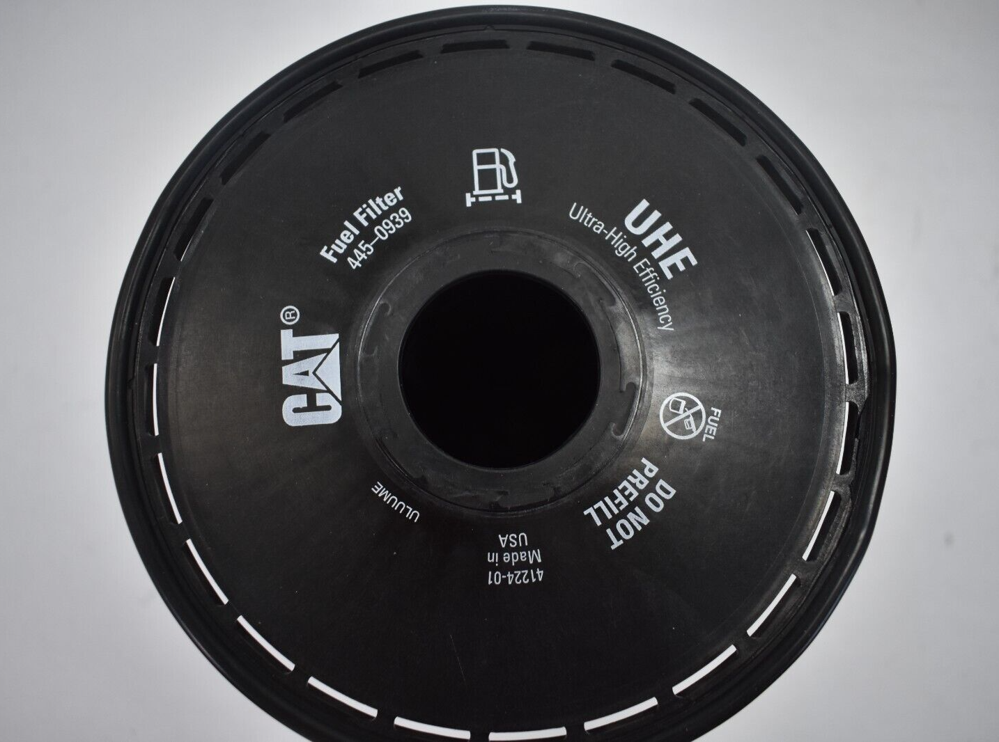 GENUINE CAT 445-0939 Fuel Filter Ultra-High Efficiency - CAT 4450939 ...