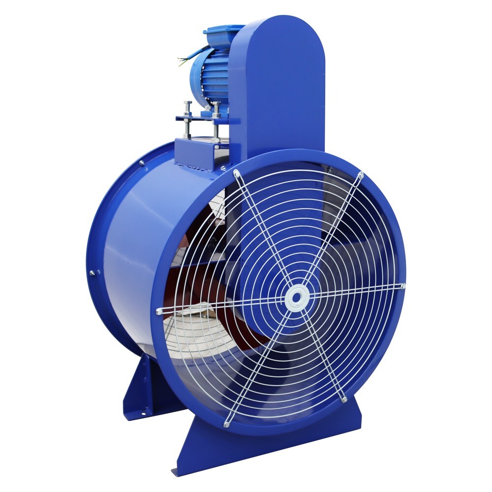 220V Axial Flow Fan 24in Spray Booth Paint Fumes Blower 1450rpm 1500W ...