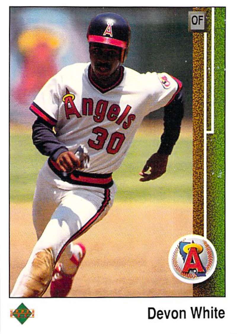 1989 Upper Deck #110 Devon White Angels | eBay