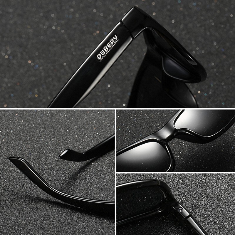 DUBERY Men Polarized Sunglasses Driving Shades Male Retro Sun Glasses ...