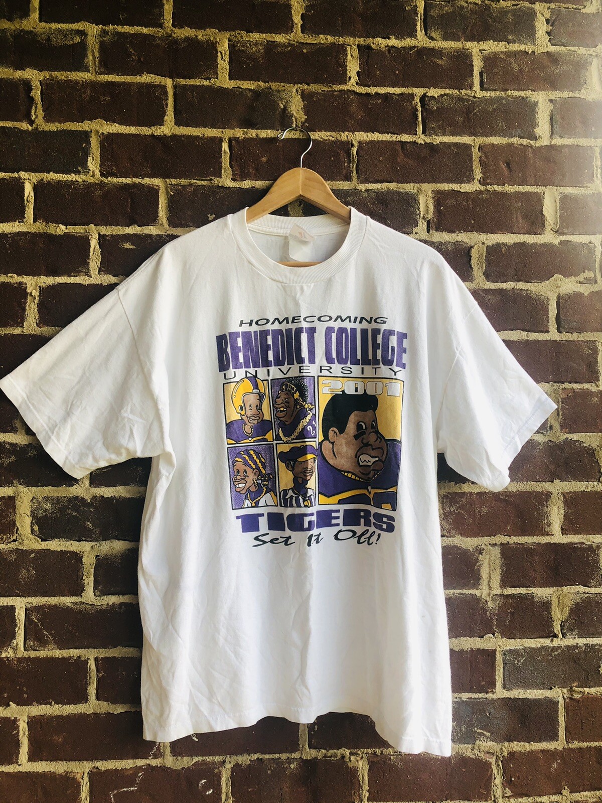 Vintage Benedict College Homecoming T Shirt Adult Sma… - Gem
