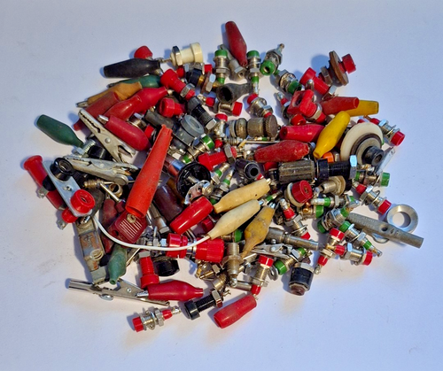 BINDING POST LOT / TEST LEAD CONNECTOR / BANANA PLUG / TEST TERMINAL ...