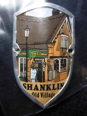 Shanklin Old Village used badge stocknagel hiking medallion mount G5373 ...
