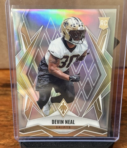 2025 Phoenix Devin Neal New Orleans Saints Silver Prizm Rookie Card RC ...