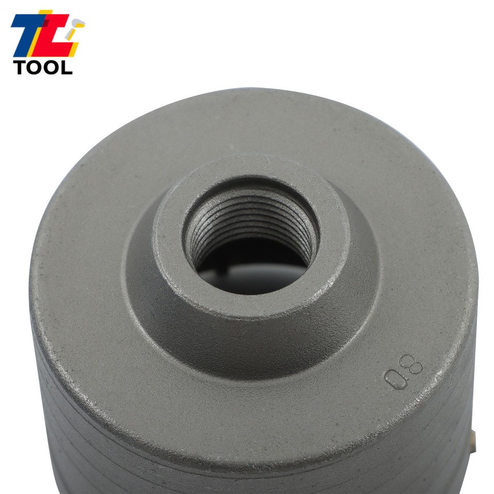 9 Pcs Concrete Hole Saw Kit Masonry Hole Saw 30 40 65 80 100 MM | eBay